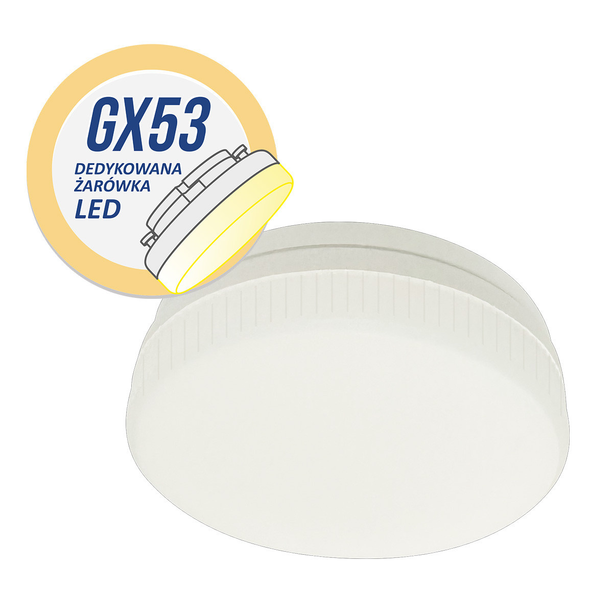 Żarówka LED LP-GX53-5W 3000K - Styling Home